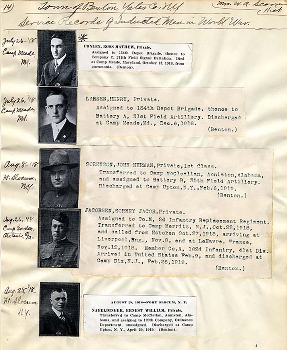 Ross Conley, Henry Larsen, John Sorensen, Sorney Jacobsen, and Ernest ...