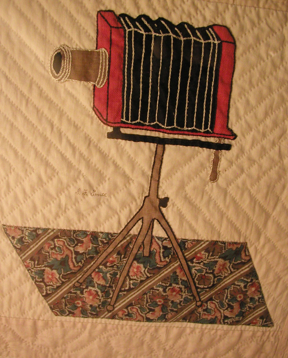 Camera Quilt Square