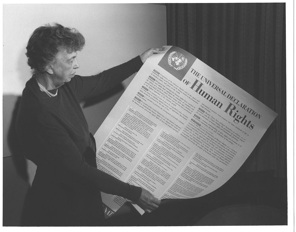 Eleanor Roosevelt and United Nations Universal Declaration of Human Rights
